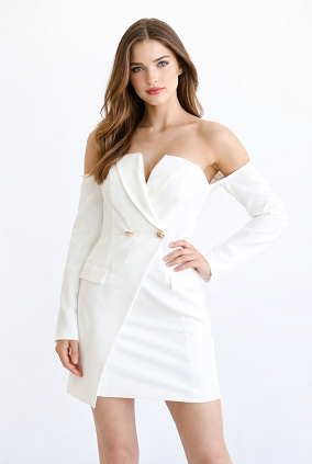 Golden Flap Dress – Classic Fashionista